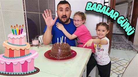 BABALAR GÜNÜ İÇİN BAHAR VE BANU ALYA İLE KOCAMAN PASTA YAPTIK