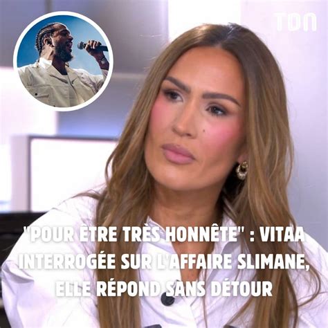 Pour être très honnête Vitaa interrogée sur l affaire Slimane elle