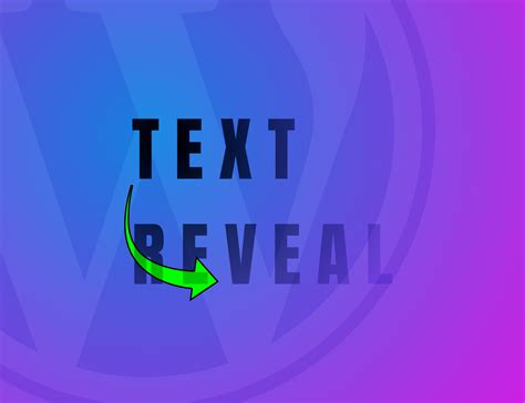 Animated Text Reveal Effect Headwall Wp Tutorials