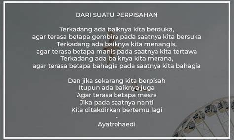 Contoh Puisi 2 Bait Berbagai Tema Bisa Jadi Inspirasi Riset