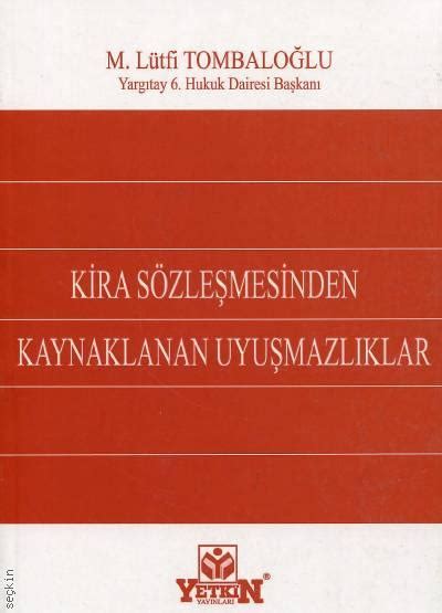 Kira S Zle Mesinden Kaynaklanan Uyu Mazl Klar M L Tfi Tombalo Lu Kitap