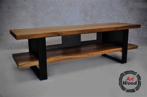 Loftowa Szafka Pod Telewizor MICH Art Wood