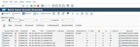 SAP Batch Input SAP Training And Coaching