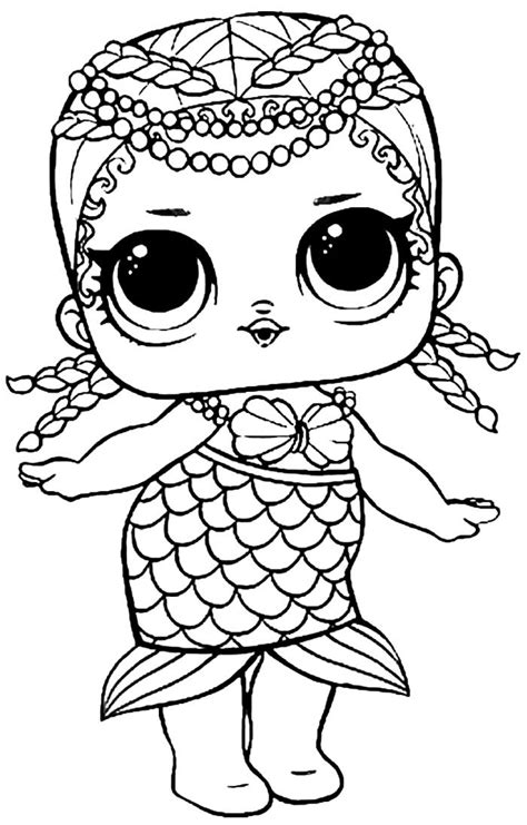 70 Desenhos para colorir da boneca LOL Dicas Práticas