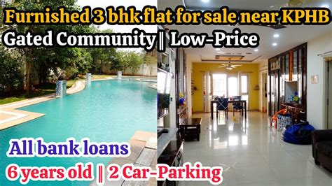3 Bhk Flat For Sale Near KPHB Gated Community 1933 Sft Low