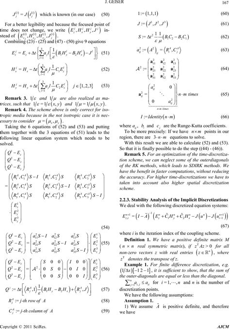 operator splitting method for coupled problems transport and maxwell equations