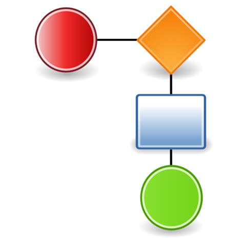 Flow Diagram Icon Free Icons Library