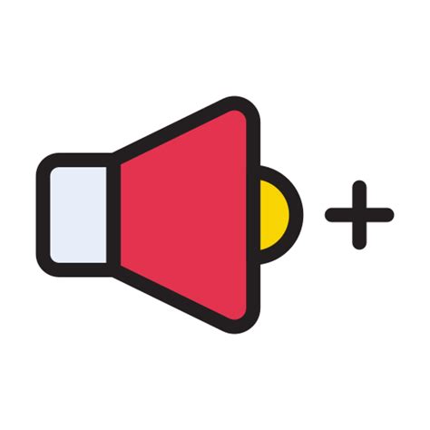 Volume Vector Stall Lineal Color Icon