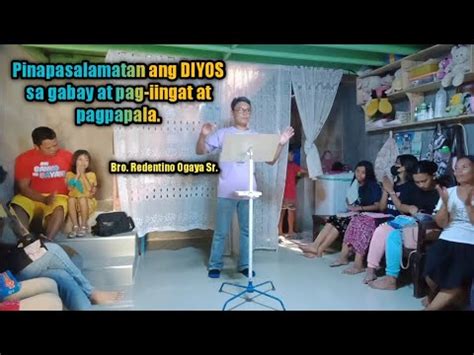 Testimony Portion Pinasalamatan Ang DIYOS Sa Gabay At Pag Iingat At