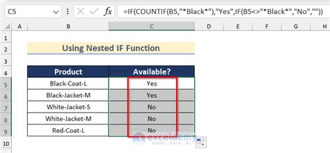 check if a cell contains text and return the value with multiple conditions in excel 7 methods