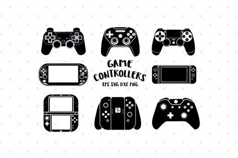 Game Controller SVG Cut Files 87656 Cut Files Design Bundles