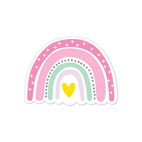 Placa Decorativa Formato MDF Arco Iris Boho Mamãe Decoração