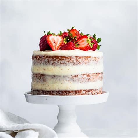 Fresh Strawberry Naked Layer Cake Artofit