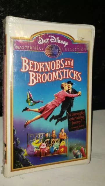 Walt Disney Bedknobs Broomsticks Vhs Tape Masterpiece Collection