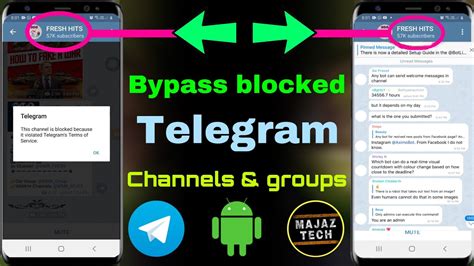 How To Bypass Telegram Blocked Groups And Channels Unblock Telegram