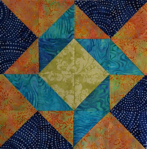 Block In A Block Quilt Pattern
