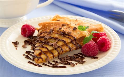 Crêpes fond d écran nourriture Sweet food wallpaper