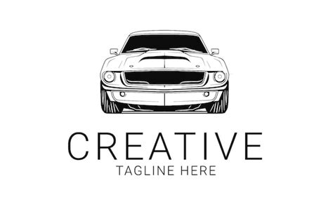 Premium Vector Car Logo Design Vector Illustration