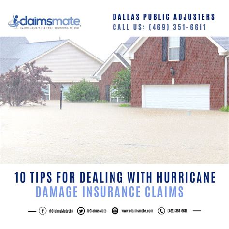 10 Tips For Dealing With Hurricane Damage Insurance Claims Hurricane