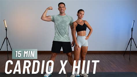 15 MIN CARDIO HIIT WORKOUT ALL STANDING Full Body No Equipment No