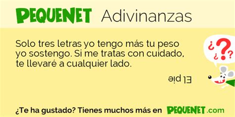 Solo tres letras yo tengo más tu peso yo sostengo Si me tratas con