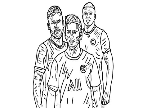 Kylian Mbappe Picture To Color Kylian Mbapp Coloring Pages 28710 The