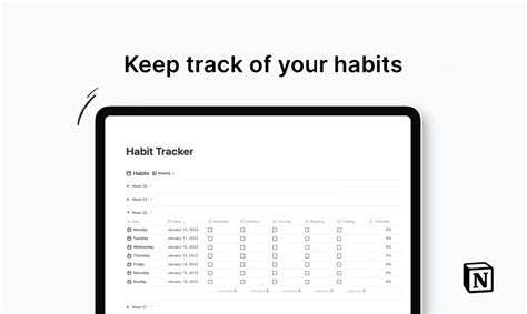 8 Besten Habit Tracker Templates Für Notion Im Jahr 2024 Philipp