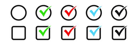 Three Option Checkbox Clipart