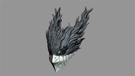 Dark Deku Mask My Hero Academia Cosplay 3D Model By Blackstar90