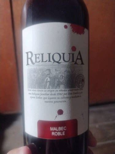 David Rodolfo Catena Reliquia Malbec Roble Vivino Australia
