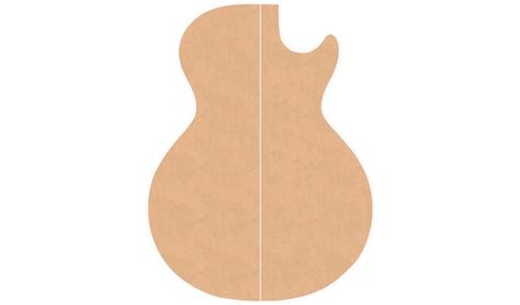 Guitar Body Templates Electric Herald