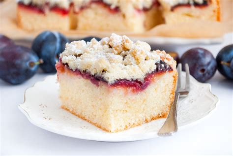 Ciasto Ze Liwkami I Kruszonk Ilovebake Pl