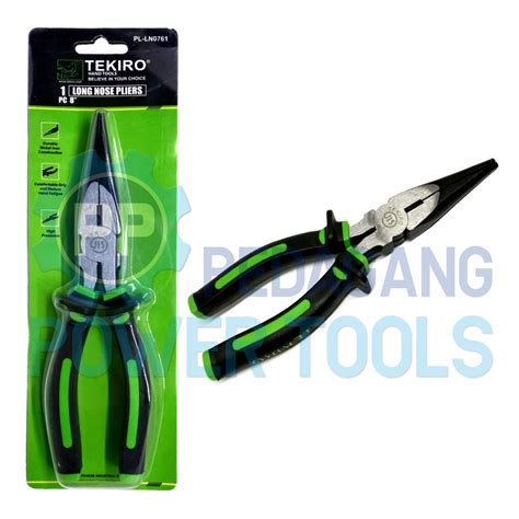 Jual TEKIRO TANG LANCIP 8 INCH LONG NOSE PLIERS PL LN0761 Shopee