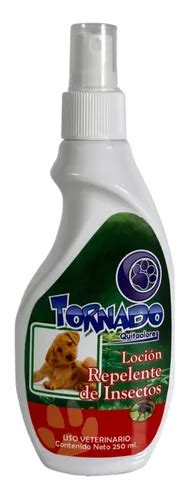 Spray Repelente De Insectos Tornado Para Perros Ml