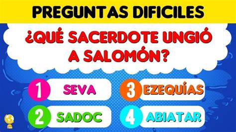 20 PREGUNTAS DIFICILES de la BIBLIA JUEGO BIBLICO CUÁNTO SABES