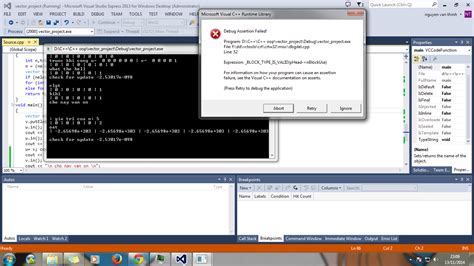 Gi P M Nh Fix L I Debug Assertion Failed Programming D Y Nhau H C