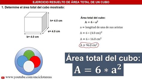 Como Calcular El Area Total De Un Cubo Design Talk