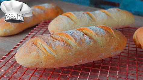 Como Hacer Pan Casero De Barra Receta Facil Y Casi Sin Amasar Haz El