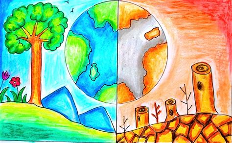World Environment Day Poster Drawing Easy Artofit