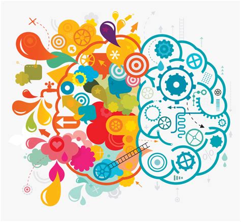Creative Brain Clipart Png Transparent Transparent Background