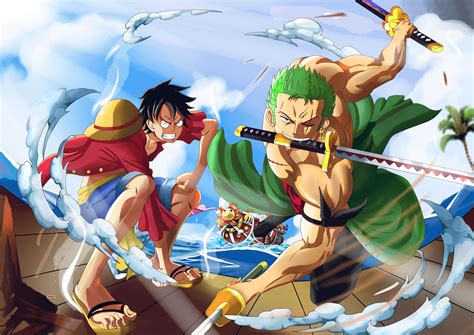One Piece 4K Thousand Sunny Monkey D Luffy Roronoa Zoro HD