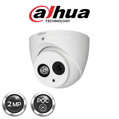 Dahua Mp Hdcvi Poc Ir Turret Camera Hac Hdw Em Poc Prolux Uk
