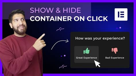 Show And Hide Containers On Click In Elementor Detailed Explainer
