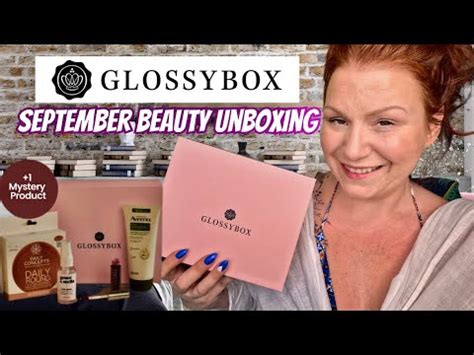 A Very Chatty Unboxing Glossybox September Beauty Subscription