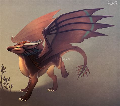 Safe Artist Falvie Dragon Fictional Species Feral