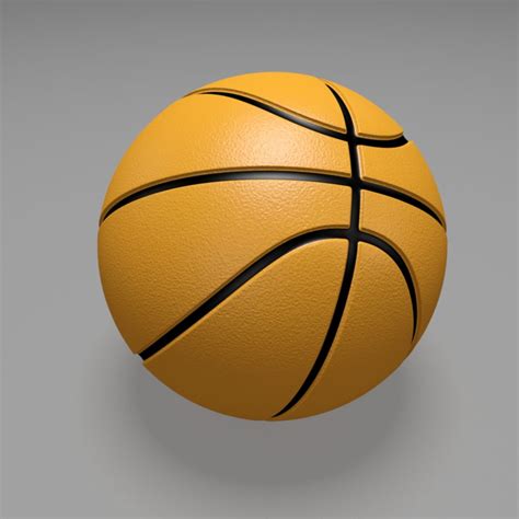 Baloncesto Modelo D Obj Ma Fbx Ds Max Free D