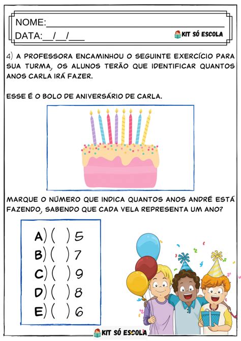 ATIVIDADES MATEMÁTICA 1 ANO BNCC SÓ ESCOLA