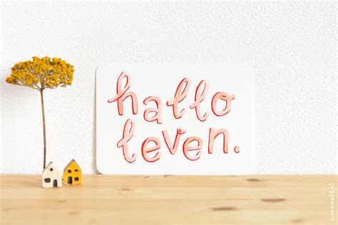 Kaart Hallo Leven Ninamaakt