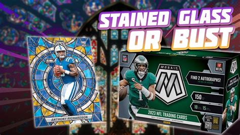 A Panini Mosaics Last Dance Panini Mosaic Football Hobby Box