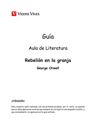 1 Rebelion En La Granja Pdf
